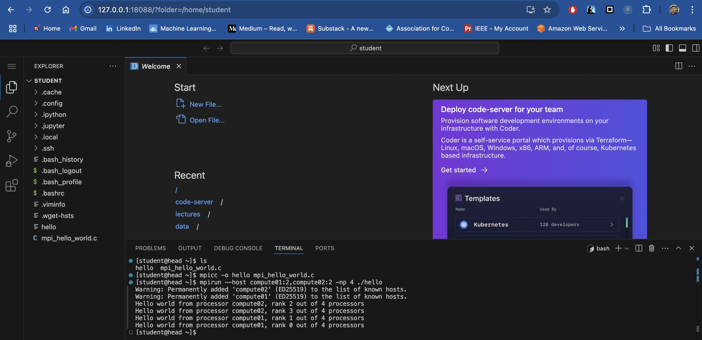 Docker for Classroom - Linh B. Ngo: Computer Science Courses