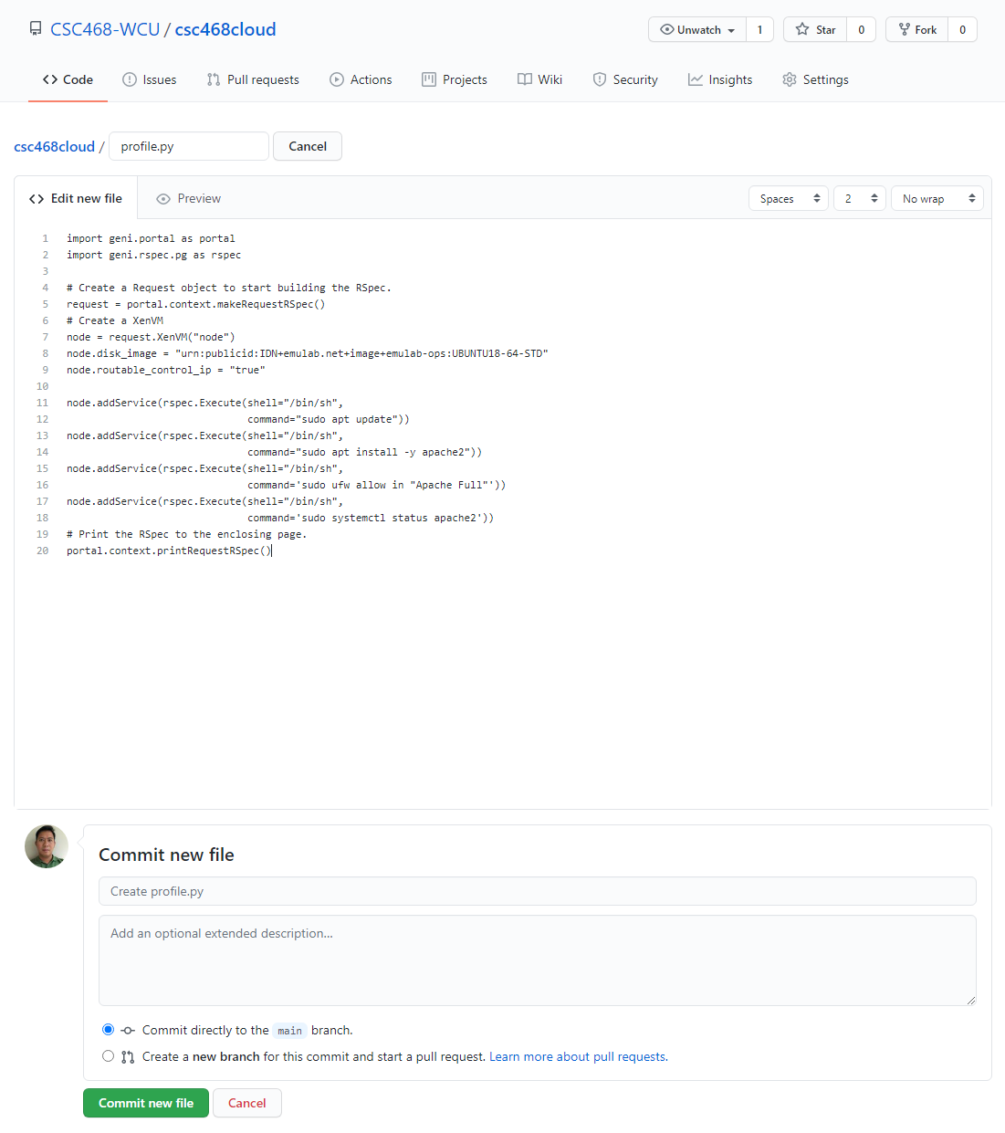 Introduction to CloudLab – Introduction to Cloud Computing